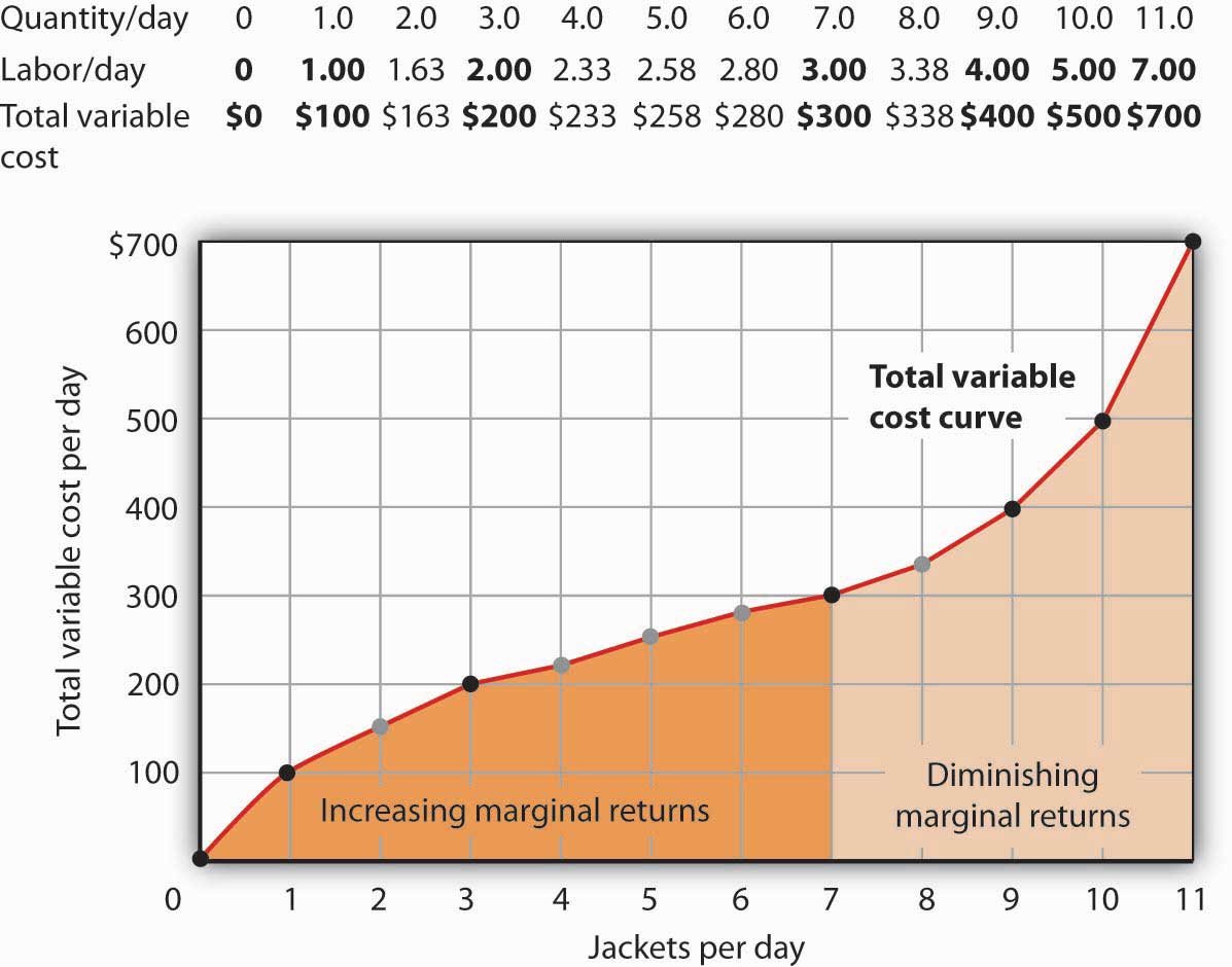 Production Choices And Costs The Short Run