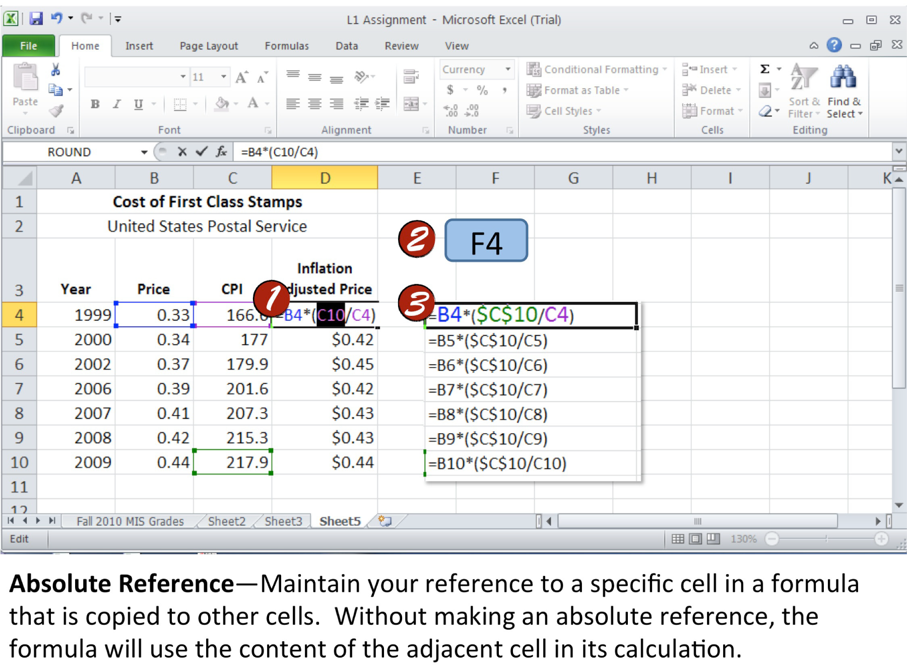 Microsoft Excel Techniques